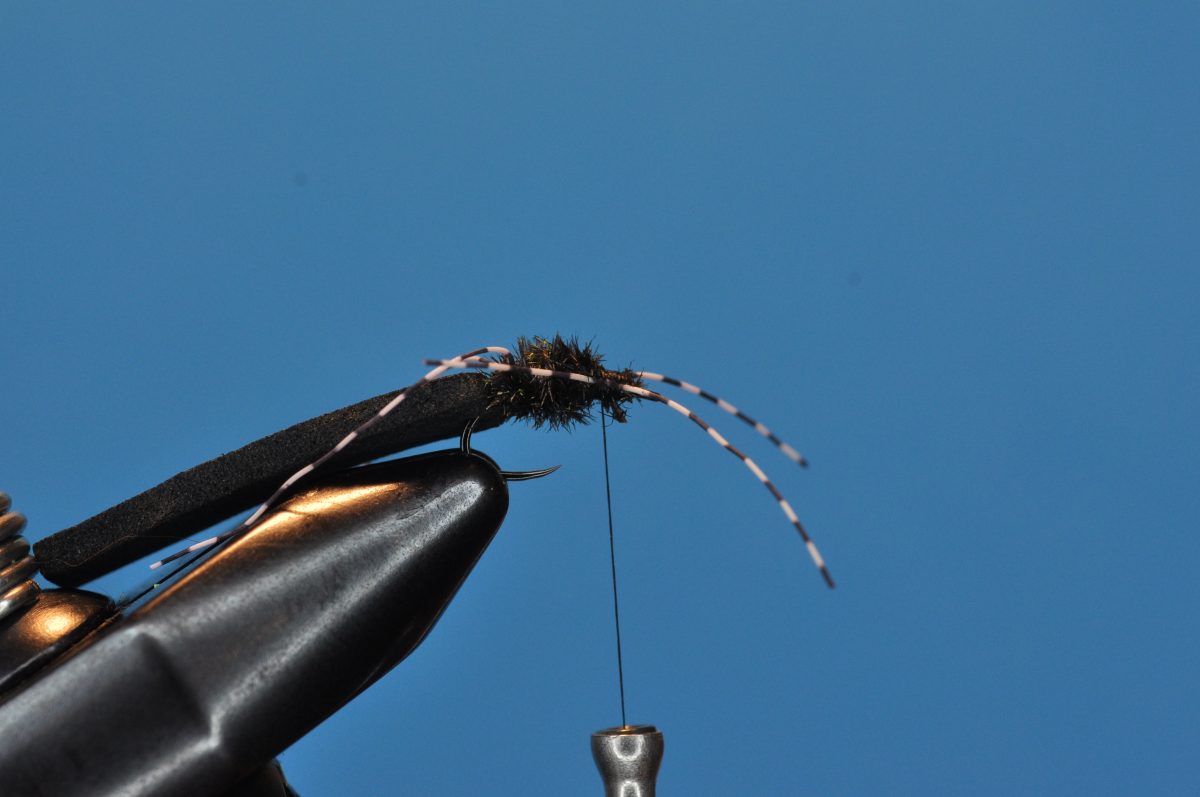Foam Beetle Fly Step-by-Step - The Fat Fingered Fly Tyer